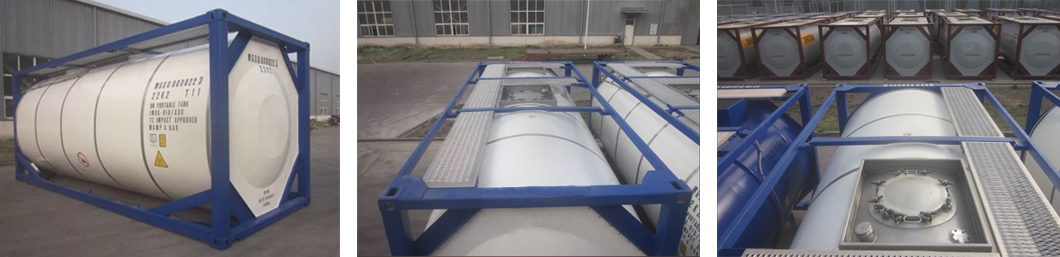 Jsxt 20FT 40FT Liquid Natural Gas Storage Frame Chassis LNG Tank ...